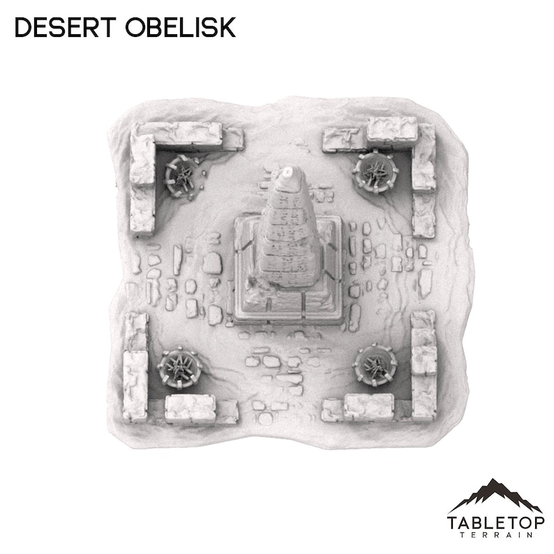 Desert Obelisk - DND Aos Pathfinder Conquest Miniatureland Tabletop ...