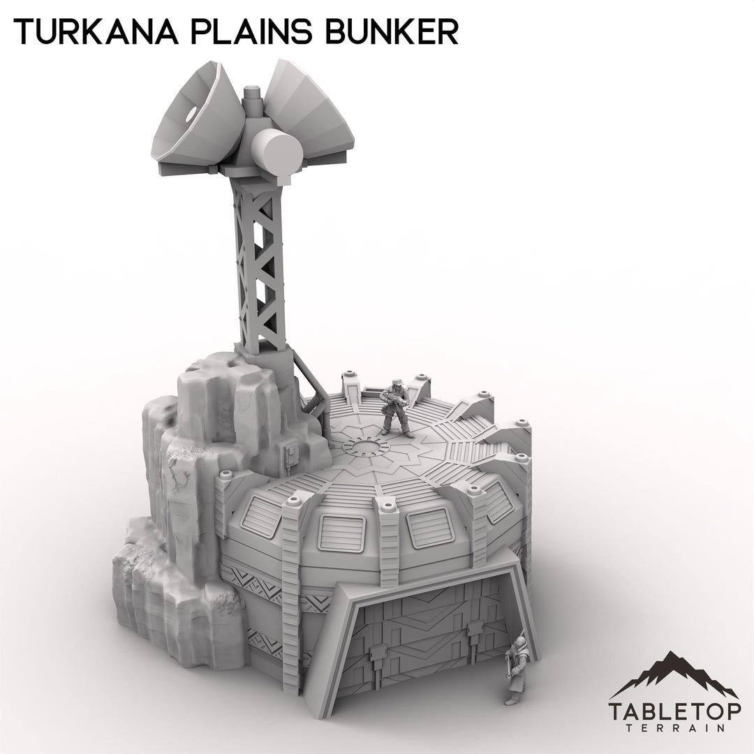 Turkana Plains Bunker - Urban Modern Comic Book Super Hero Marvel Crisis Protocol - Etsy