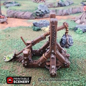 Plague Thrower Catapult - Siege Equipment - DND Aos Malifaux Kings of ...