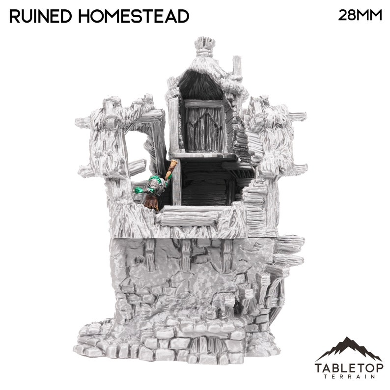 Ruined Homestead - Hagglethorn Hollow - Fantasy Ruins - DND Aos ...