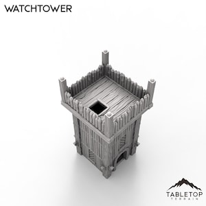 Watchtower - Kingdom of Saxonia - Tabletop Terrain High Fantasy DND ...