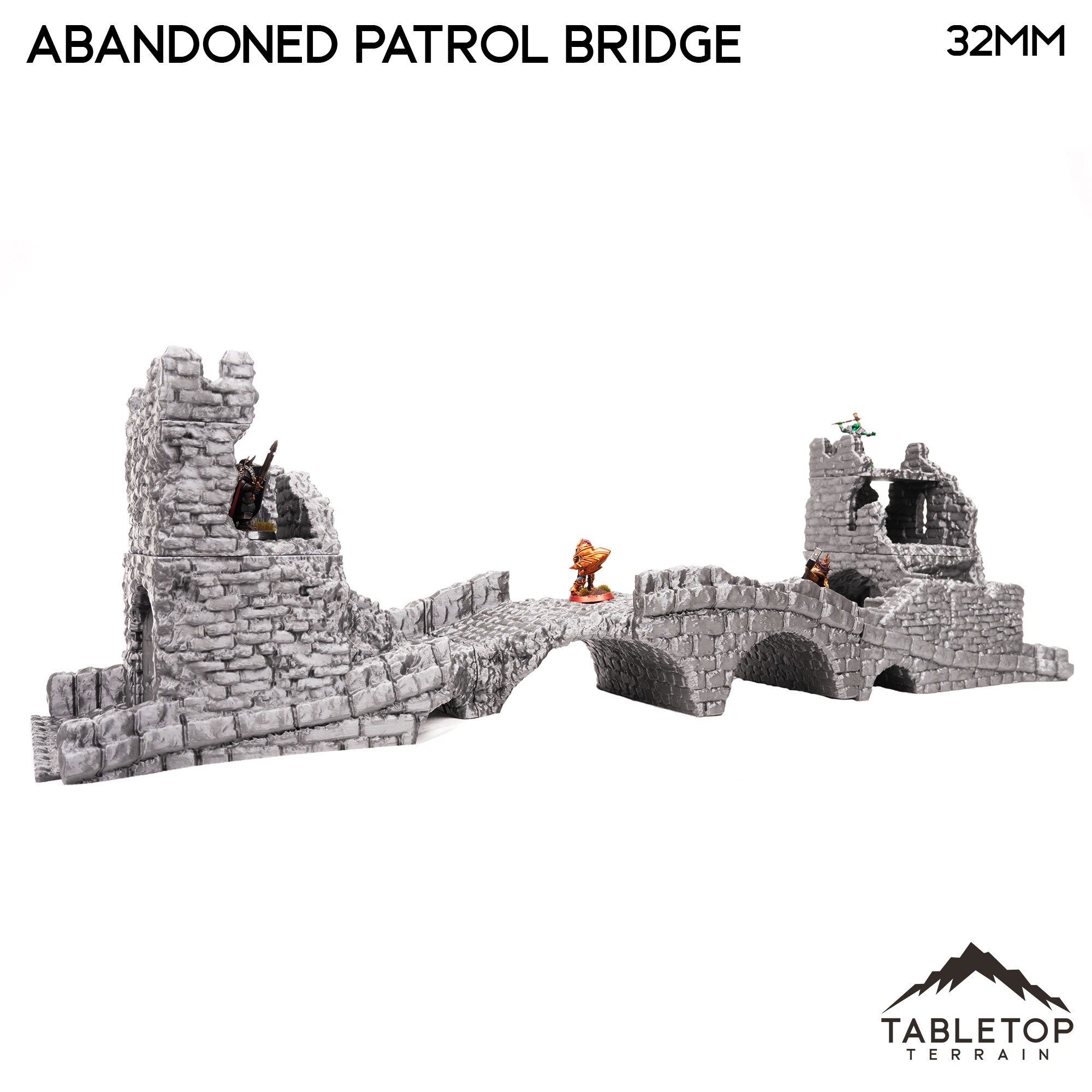 Abandoned Patrol Bridge - DND Aos Pathfinder Conquest Miniatureland ...