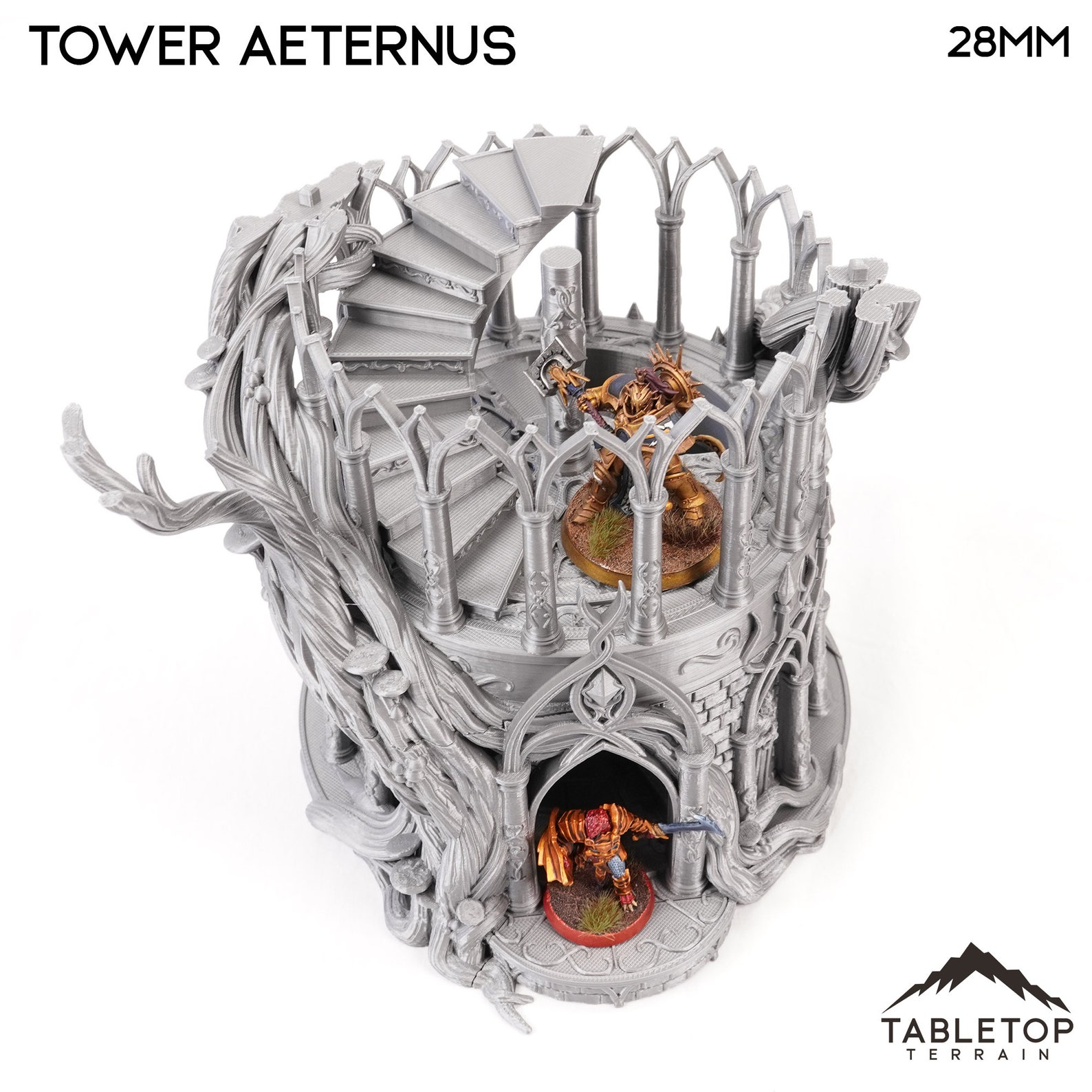 Tower Aeternus - Elven Building - Fantasy Terrain DND Aos Conquest ...