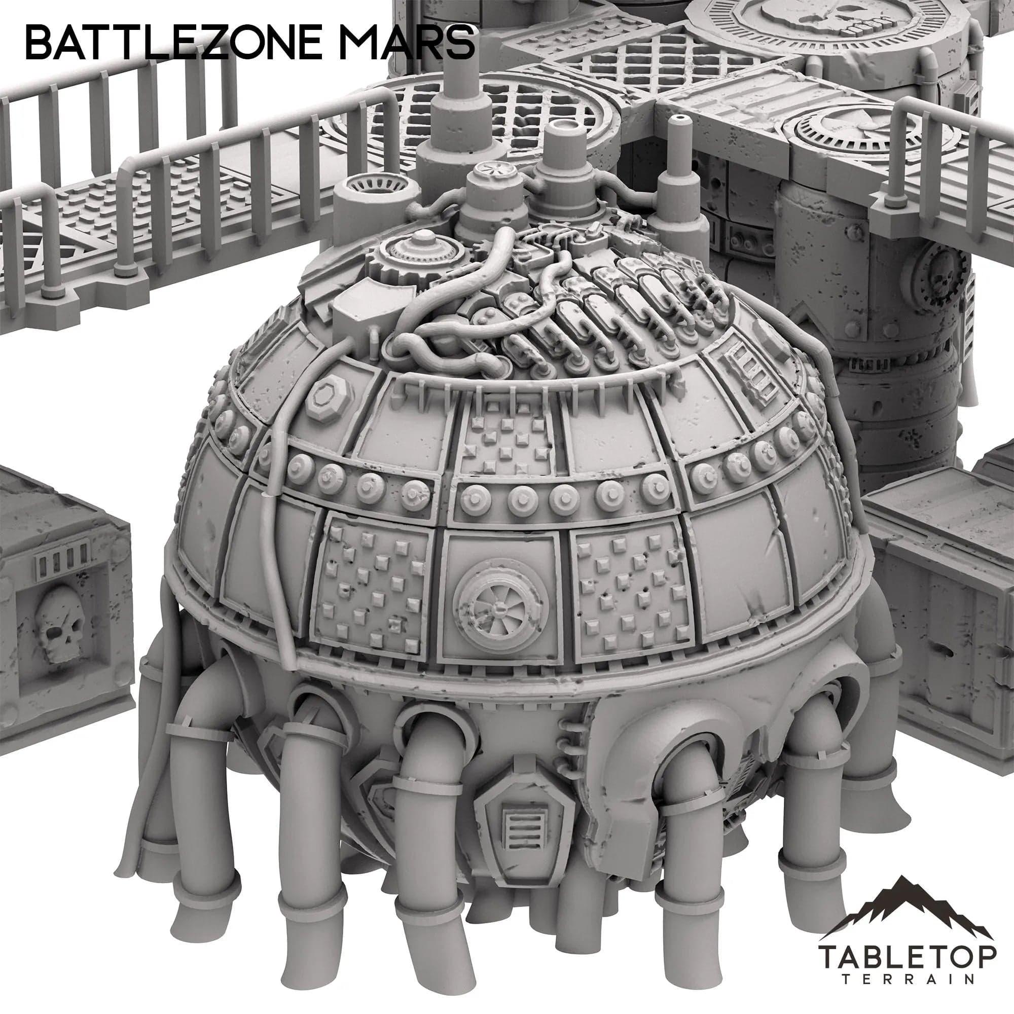 Battlezone Mars Modular Terrain Set - Tabletop Terrain Grimdark Gothic ...