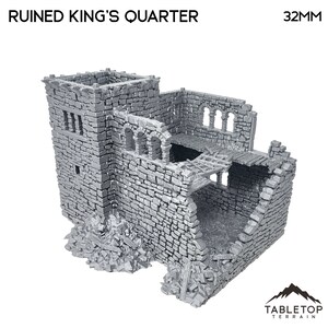 Ruined King's Quarters - Country & King - Fantasy Historical Ruins ...