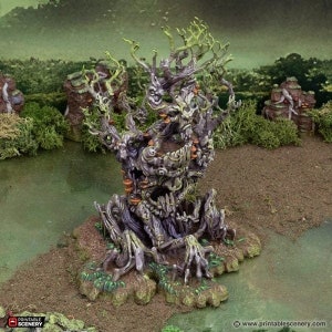 Plague Tree - the Gloaming Swamp - Fantasy Terrain DND Aos Conquest ...