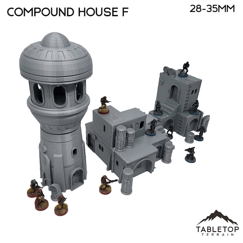 Pilgrim City Compound House F - Star Wars Legion Shatterpoint Building ...