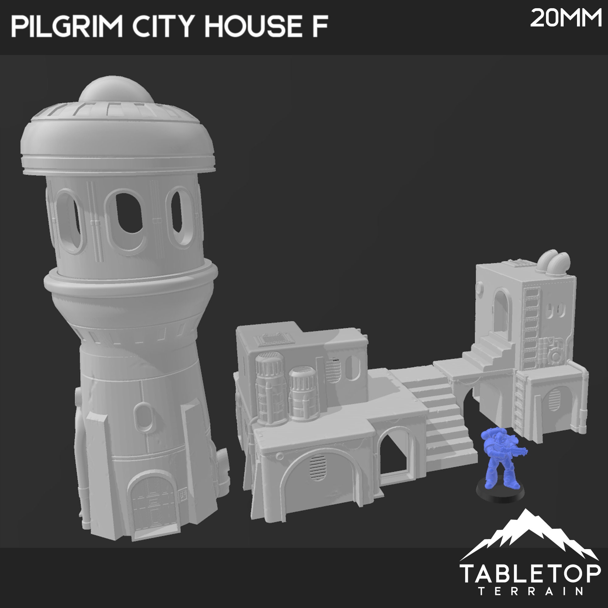 Pilgrim City Compound House F - Star Wars Legion Shatterpoint Building ...