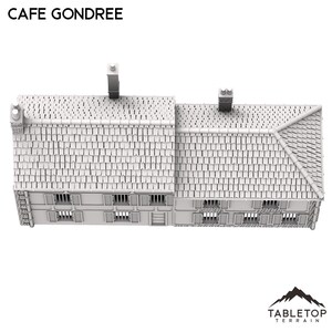 Cafe Gondrée Benouville - WWII Terrain Wargame Tabletop Terrain Terrain ...