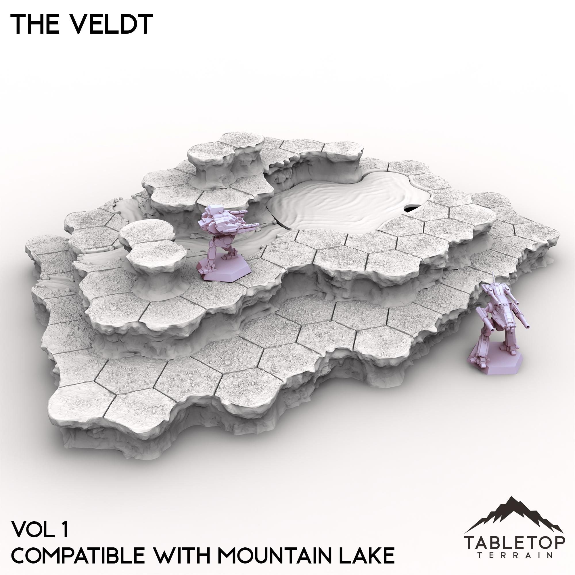 HEXTECH the Veldt Map Hill Sets-6mm - Thunderhead Studio 6mm Compatible ...