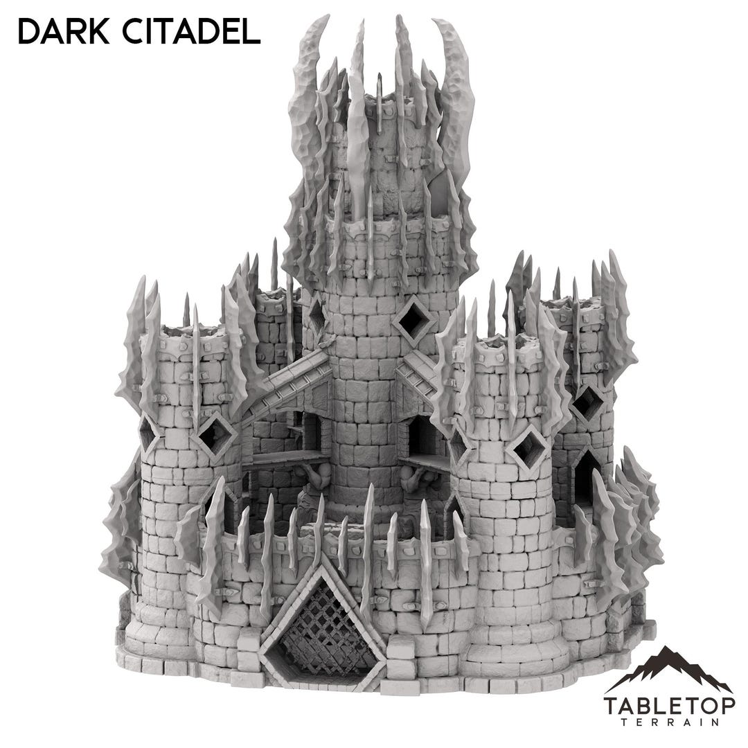 Dark Citadel - Kingdom of Azragor - Tabletop Terrain High Fantasy DND ...