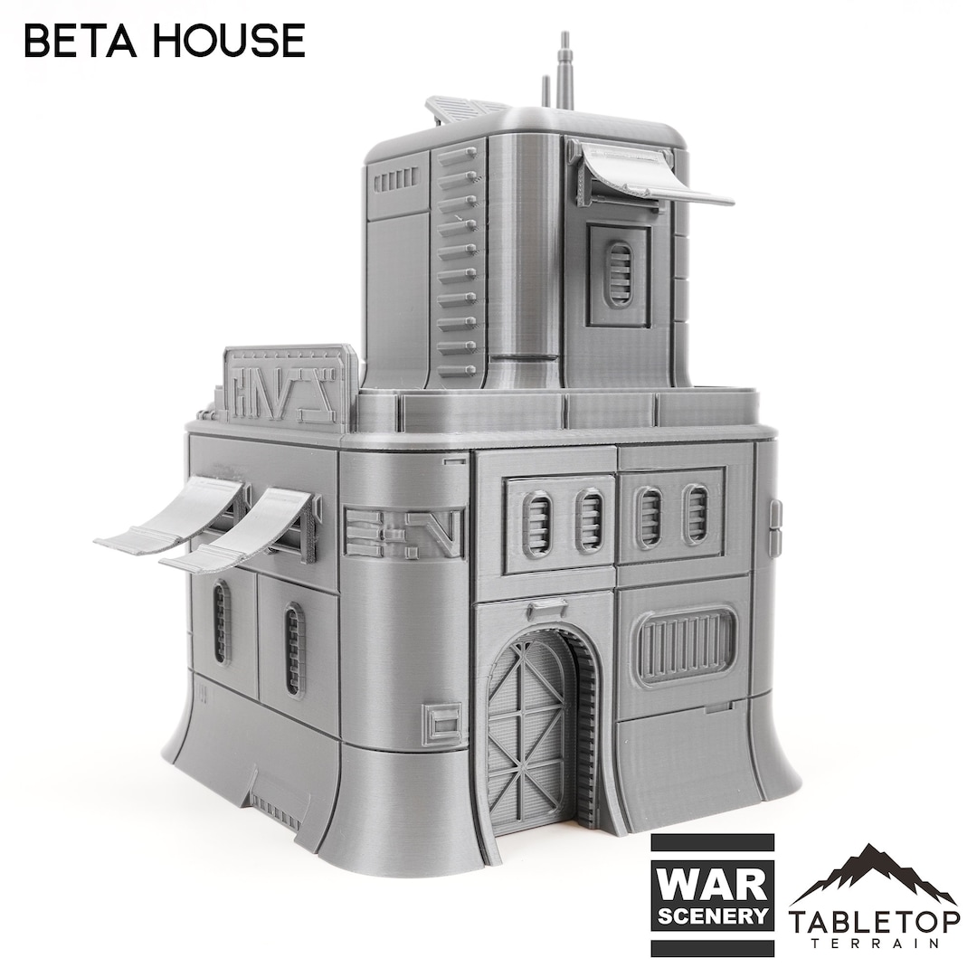Beta House - Star Wars Legion Terrain Outer Rim War Scenery Koboh ...
