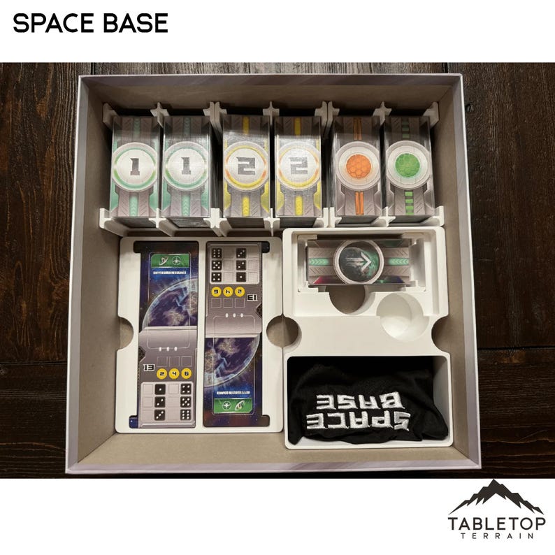 Space Base With Expansions (genesis) Board Game Insert / Organizer - Etsy