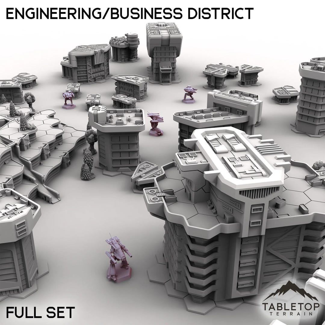 HEXTECH HPG Engineering/business District - City Map Pack - Thunderhead ...