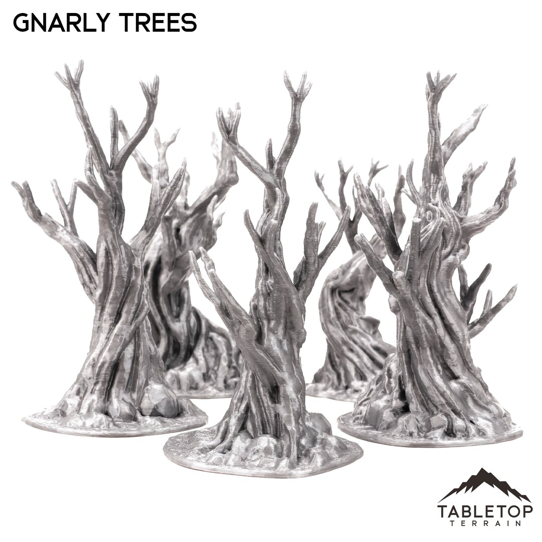 Gnarly Trees - Scatter Terrain Winterdale Fantasy Terrain DND Aos ...