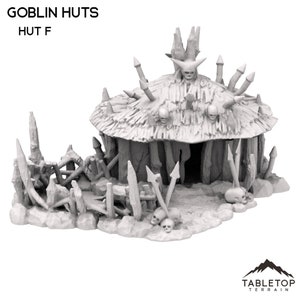 Goblin Huts - DND Aos Pathfinder Conquest Miniatureland Tabletop ...