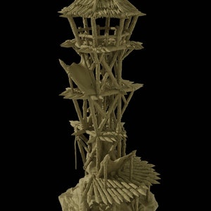 Goblin Watchtower - DND Aos Pathfinder Conquest Miniatureland Tabletop ...