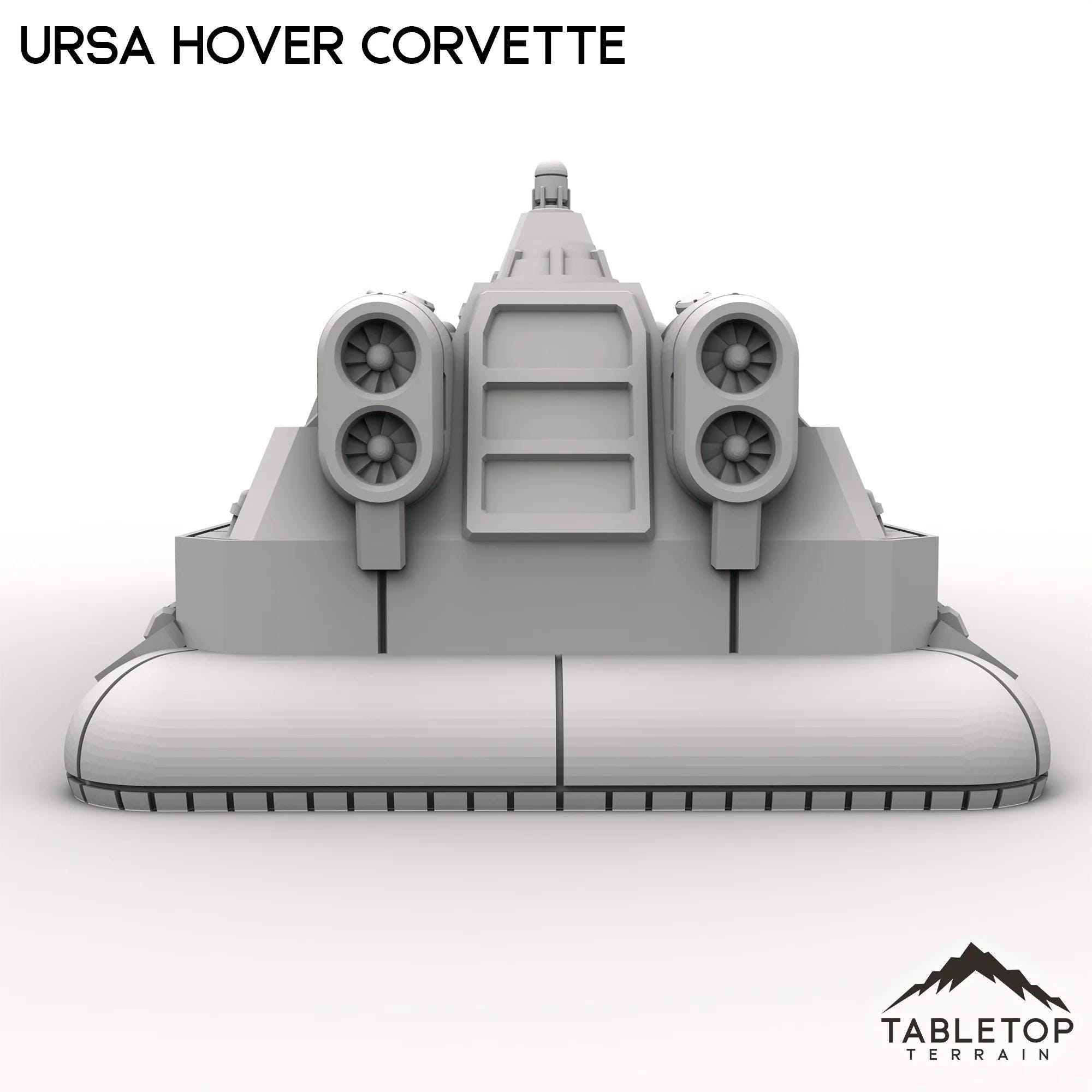 Ursa Hover Corvette - Hardware Studios 6mm Compatible With Small Scale ...