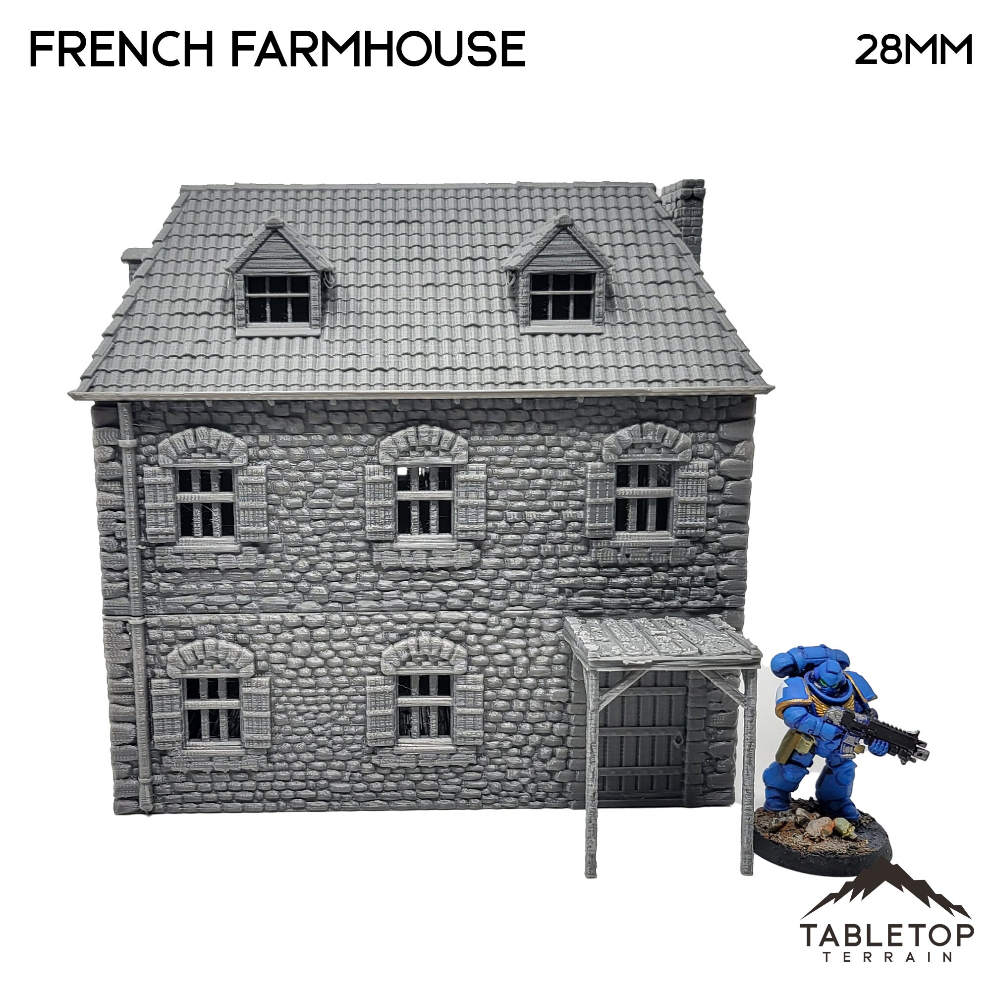 French Farmhouse - WWII Building - Etsy