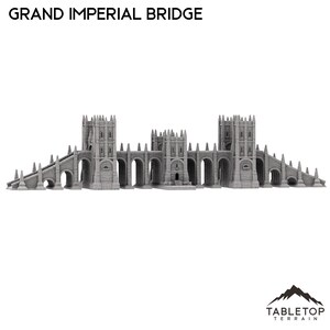 Grand Imperial Bridge - DND Aos Pathfinder Conquest Miniatureland ...