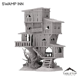 Swamp Inn - DND Aos Pathfinder Conquest Miniatureland Tabletop Terrain ...