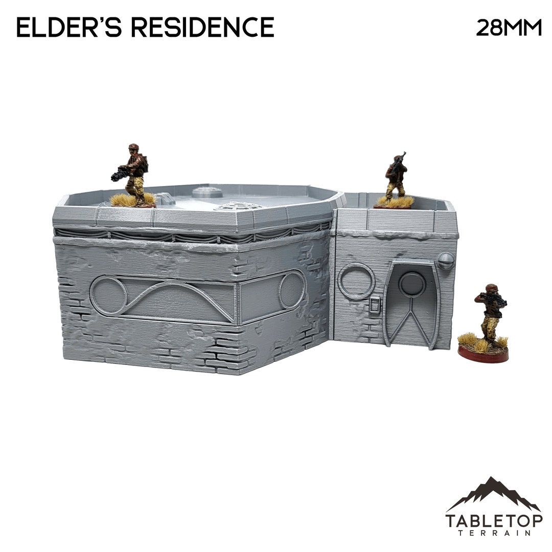 Elder's Residence Ord Ferrum Star Wars Legion Terrain Outer Rim Andor ...