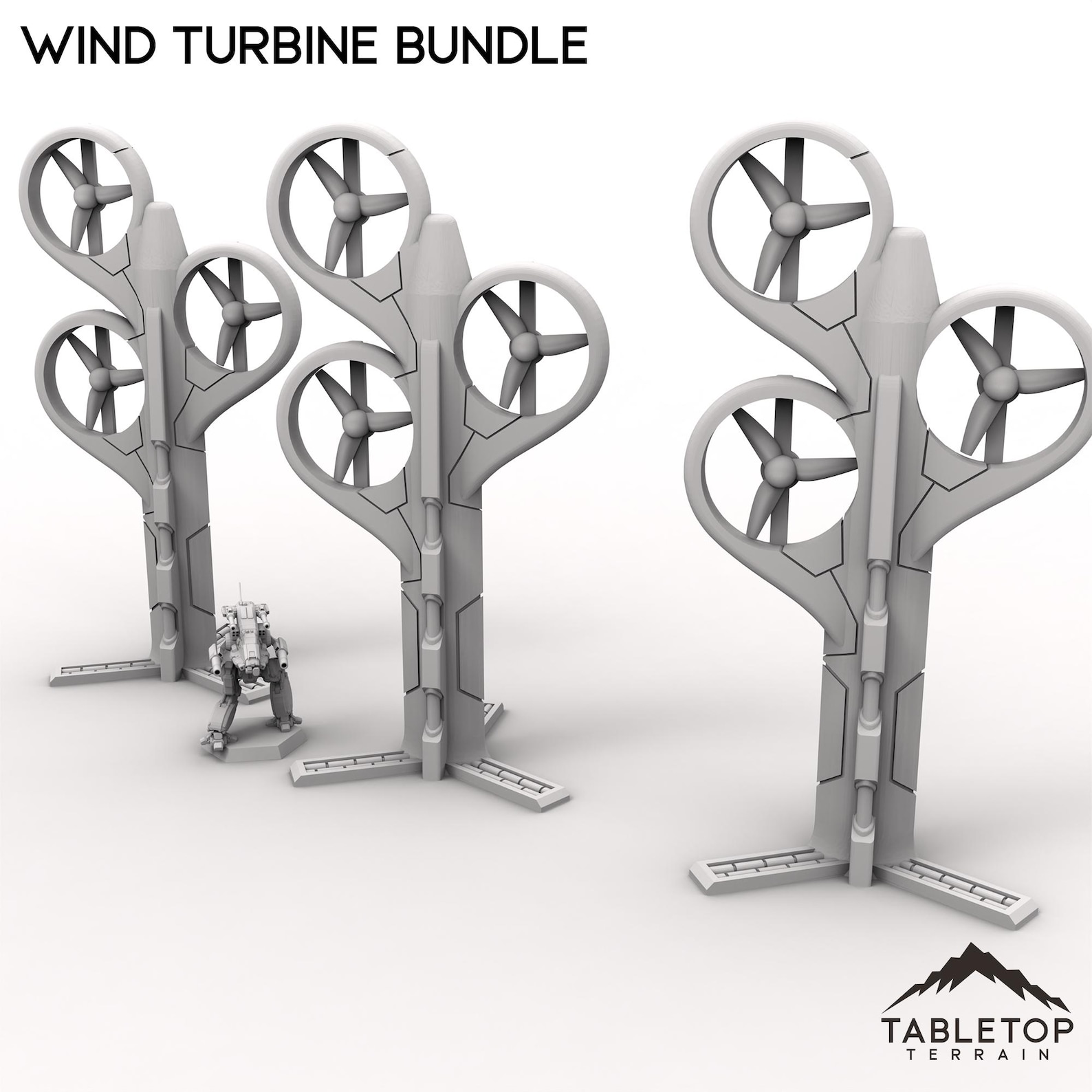 HEXTECH Wind Turbine Bundle - Power Complex - Thunderhead Studio 6mm ...