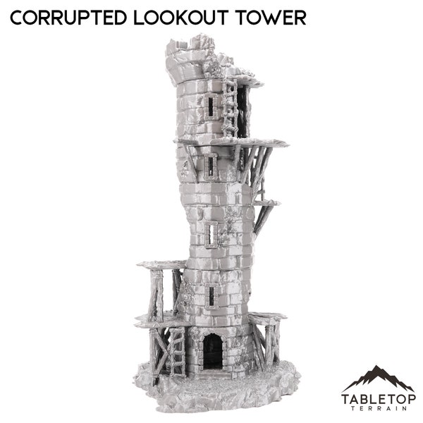 Medieval Terrain Tower - Etsy