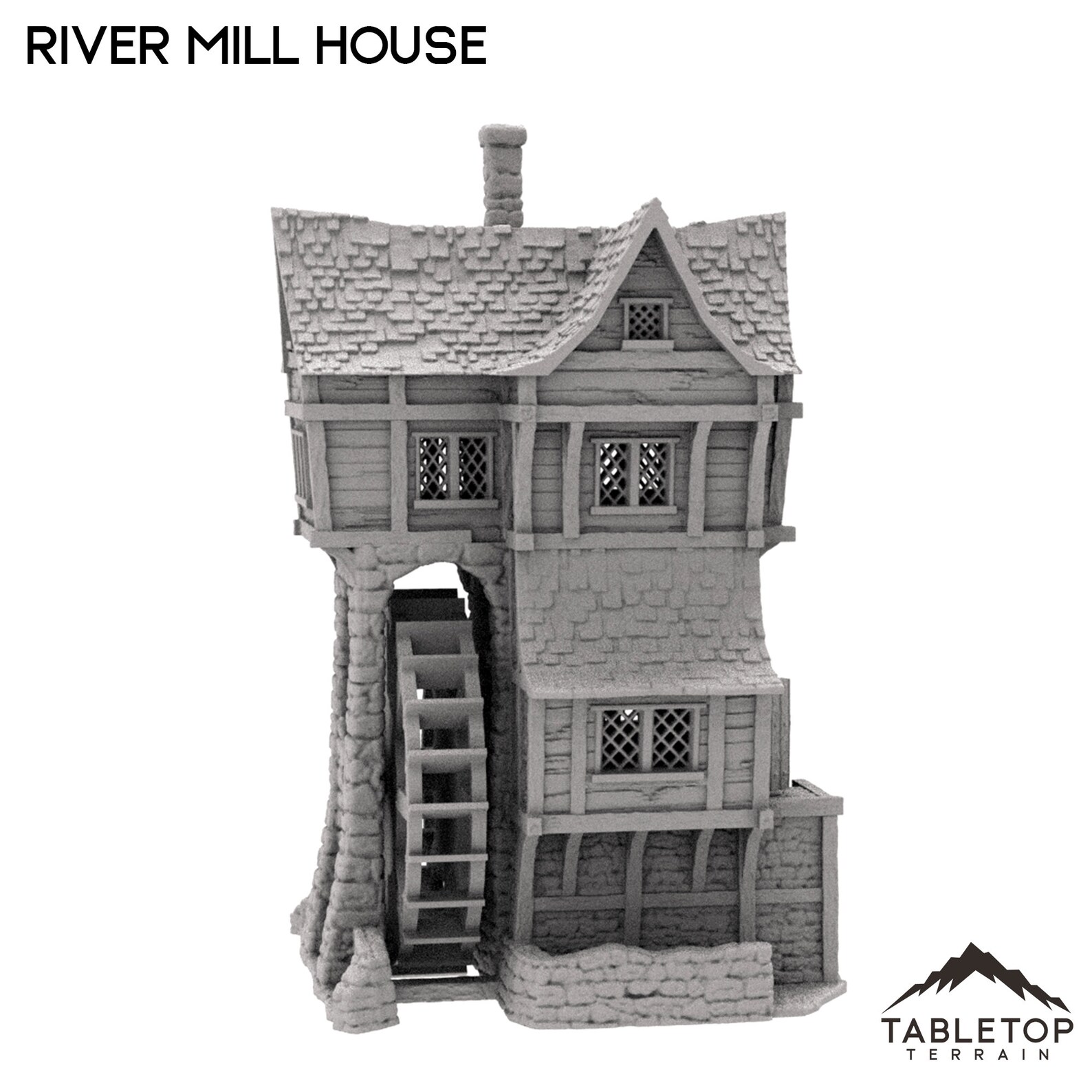 River Mill House - DND Aos Pathfinder Conquest Miniatureland Tabletop ...