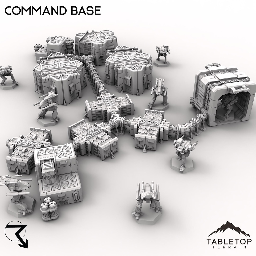 HEXTECH Command Base - Drop Base Delta - Thunderhead Studio 6mm ...
