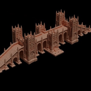 Grand Imperial Bridge - DND Aos Pathfinder Conquest Miniatureland ...