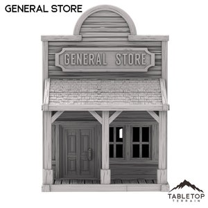Western General Store - Old Wild Western Rush - Wild West Terrain ...
