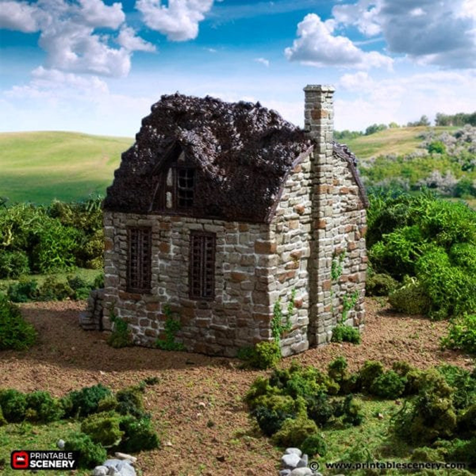 Barlyway Cottage - Country & King - Fantasy Historical Building - WWII ...