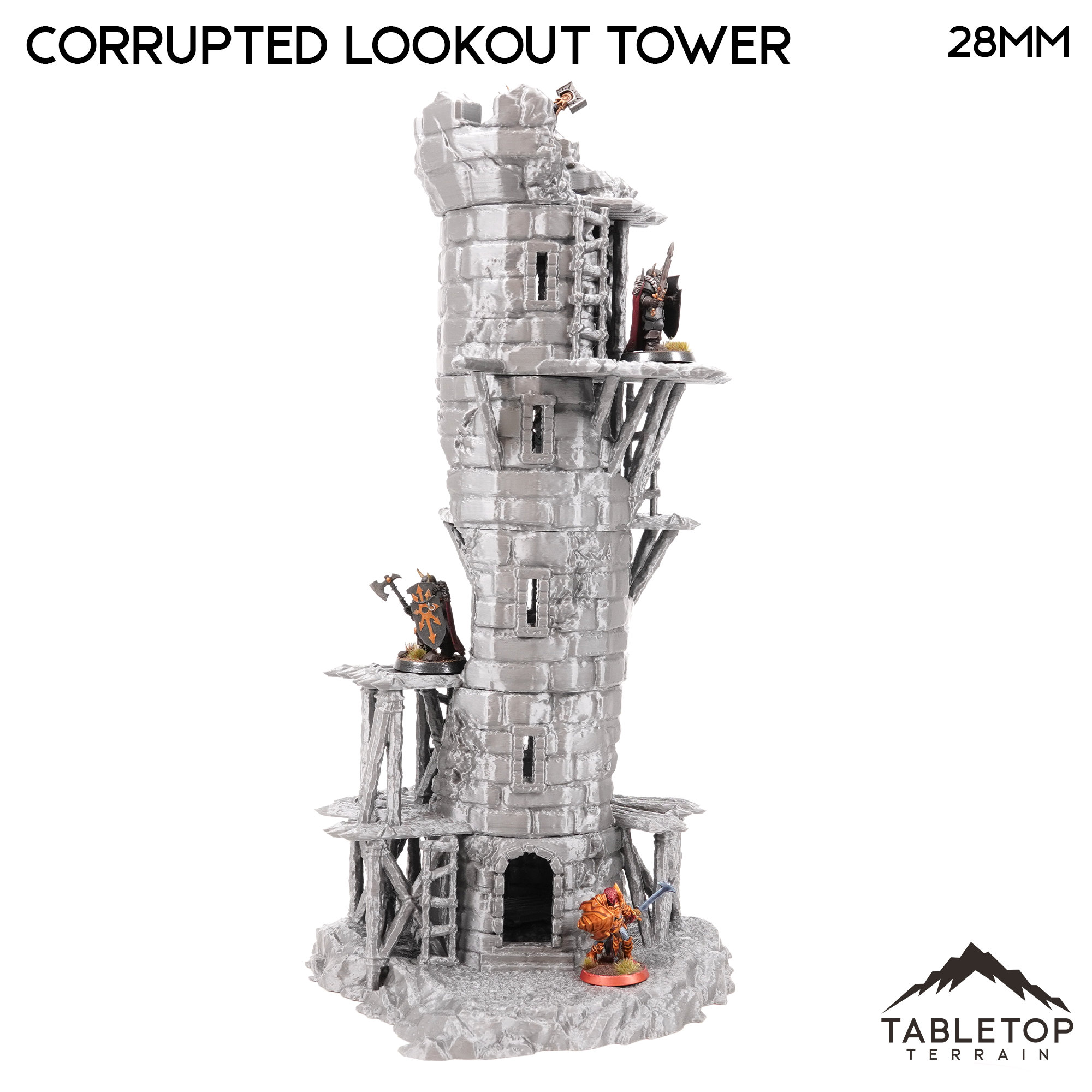Corrupted Lookout Tower - DND Aos Pathfinder Conquest Miniatureland ...