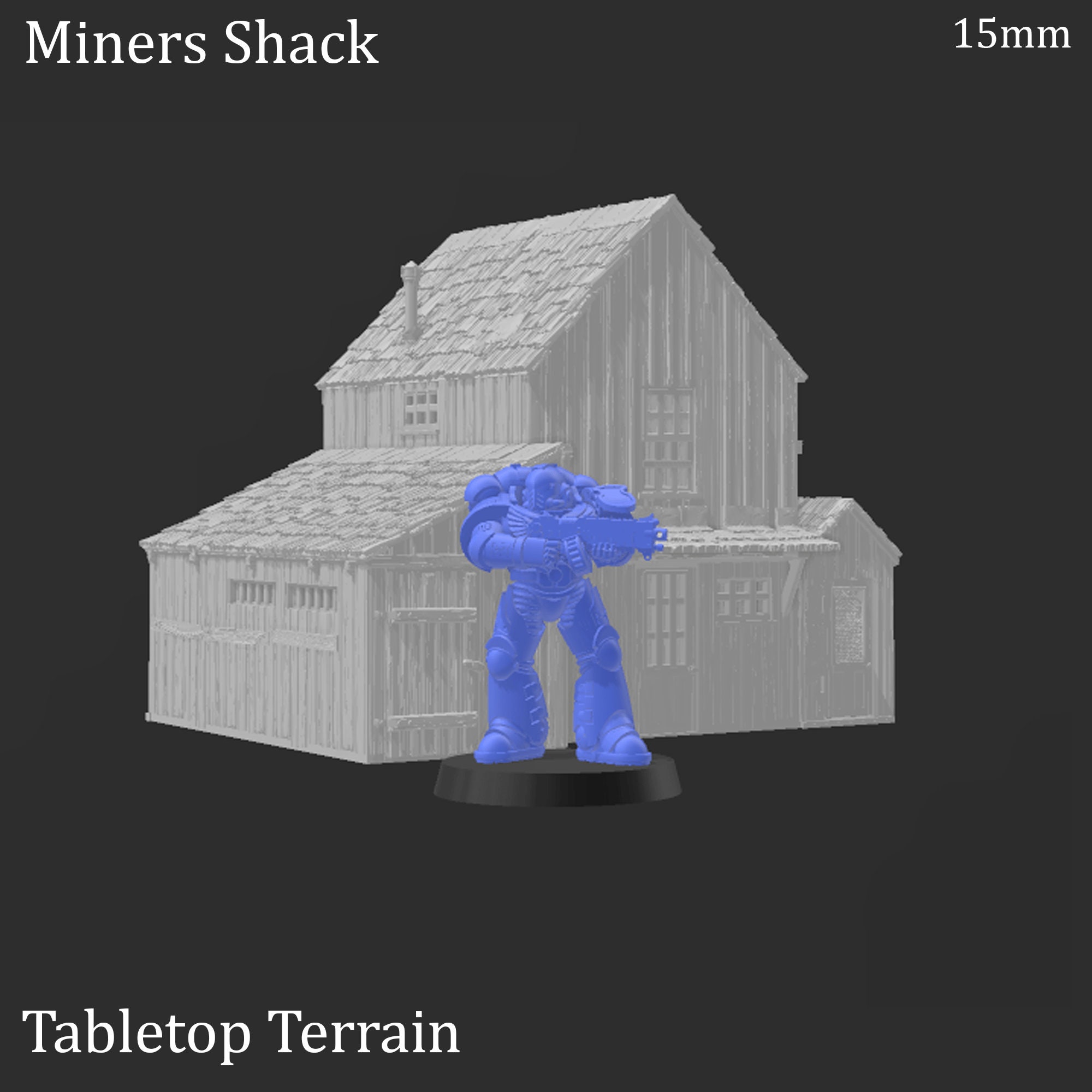 Miners Shack Wild West Building Wild West Exodus Tabletop - Etsy