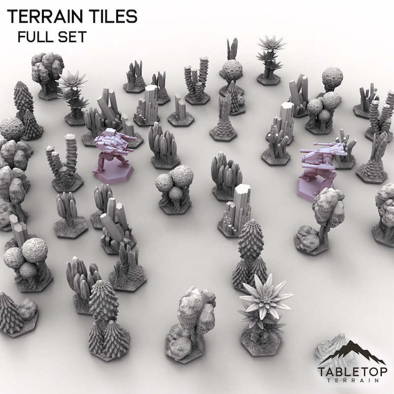 6mm Trees Miniatures - Etsy