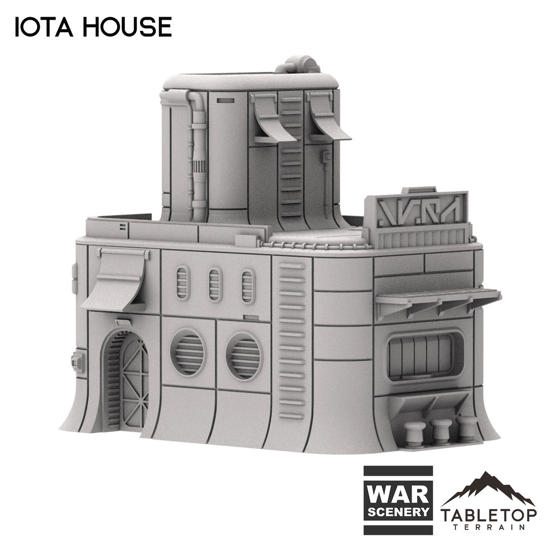 Iota House Star Wars Legion Terrain Outer Rim War Scenery Koboh Lothal ...