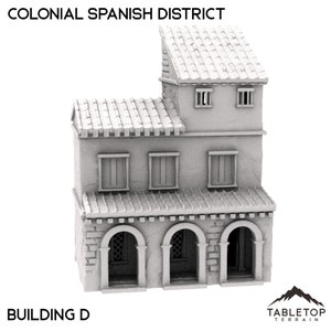 Colonial Spanish District - DND Aos Pathfinder Conquest Miniatureland ...