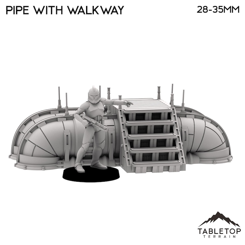 Pipe Scatter Terrain - Futuristic City - Tabletop Terrain Outer Rim ...