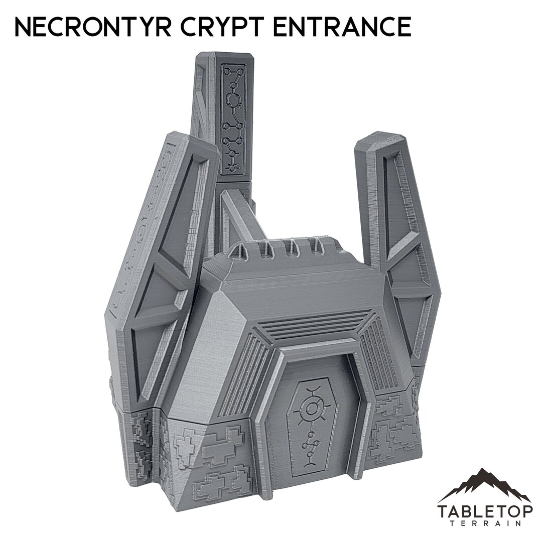 Necrontyr Crypt Entrance Space Mummies Terrain Tabletop Terrain ...