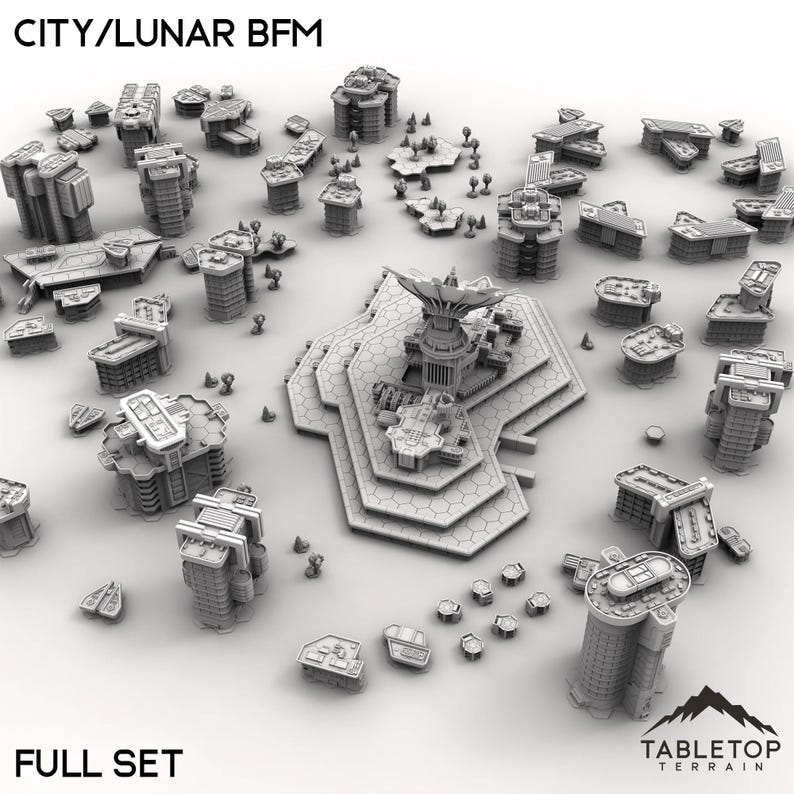 HEXTECH City/lunar BFM - City Map Pack - Thunderhead Studio 6mm ...