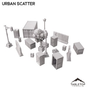 Urban Scatter - Marvel Crisis Protocol Terrain - Urban Modern Comic ...