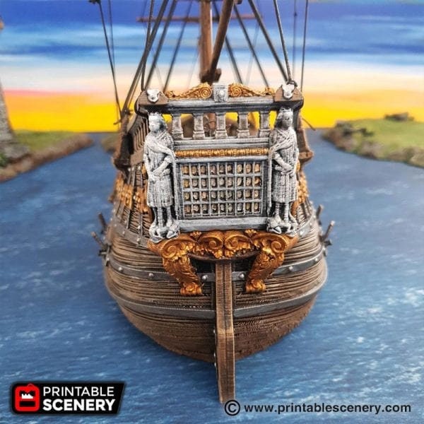 Fluyt Pirate Ship Blood and Plunder Black Seas Cutlass - Etsy