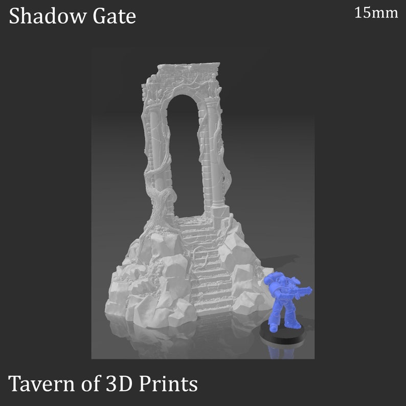 Shadow Gate Fantasy Scatter Terrain | Etsy