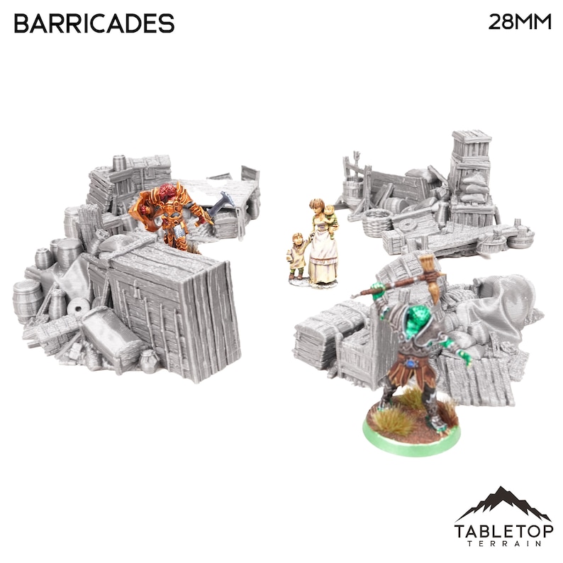 Barricades - Hagglethorn Hollow - Scatter Terrain - DND Aos Pathfinder ...