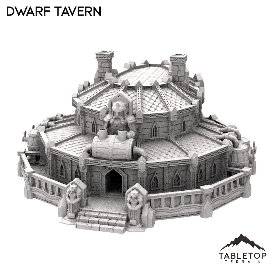 Dwarf Tavern - DND Aos Pathfinder Conquest Miniatureland Tabletop ...