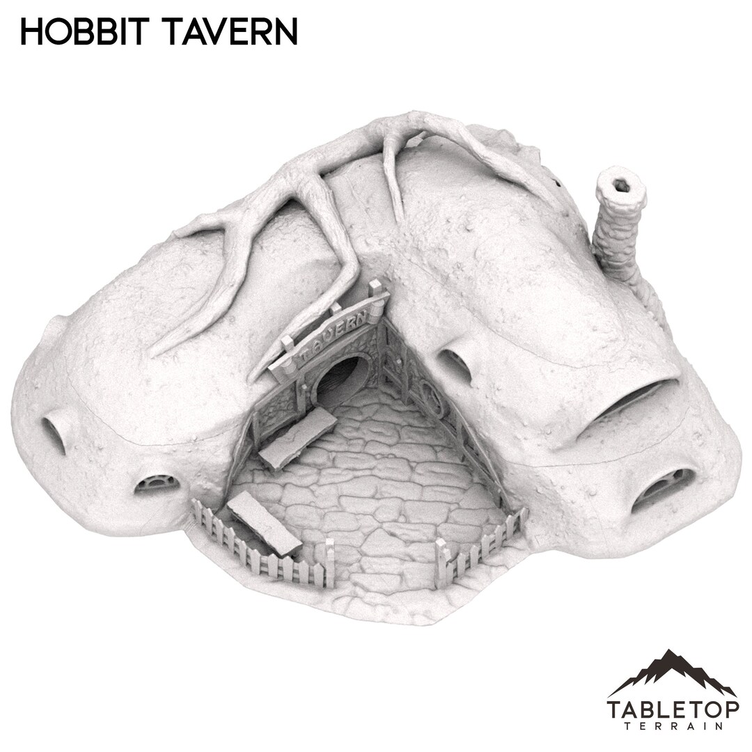 Hobbit Tavern - DND Aos Pathfinder Conquest Miniatureland Tabletop ...