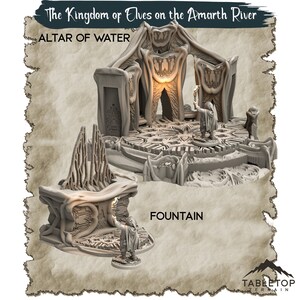 The Kingdom of Elves on the Amarth River - Thematic Dungeon Terrain ...