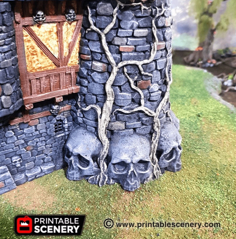 Evil Sorcerer's Tower Fantasy Tower Fantasy Terrain - Etsy