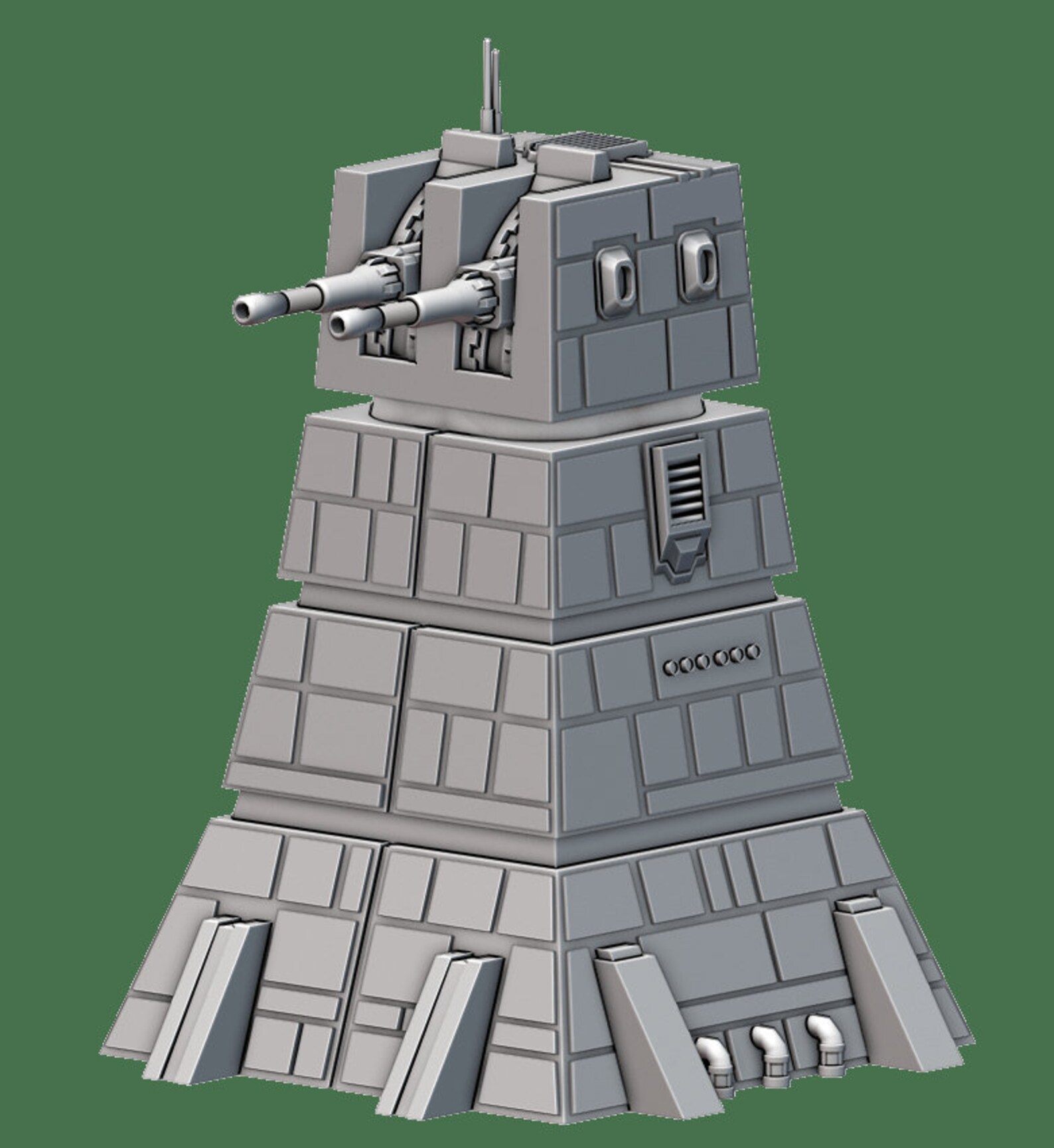 Heavy Cannon Turbolaser Star Wars Legion Terrain War Scenery - Etsy